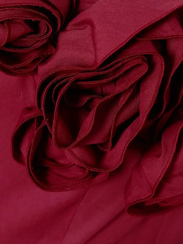 Giambattista Valli Appliquéd Cotton Gown