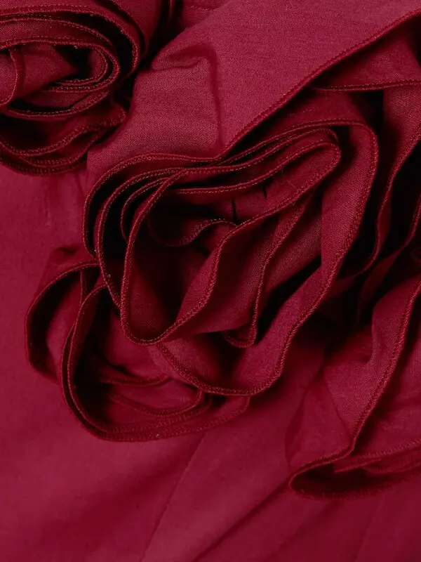 Giambattista Valli Appliquéd Cotton Gown