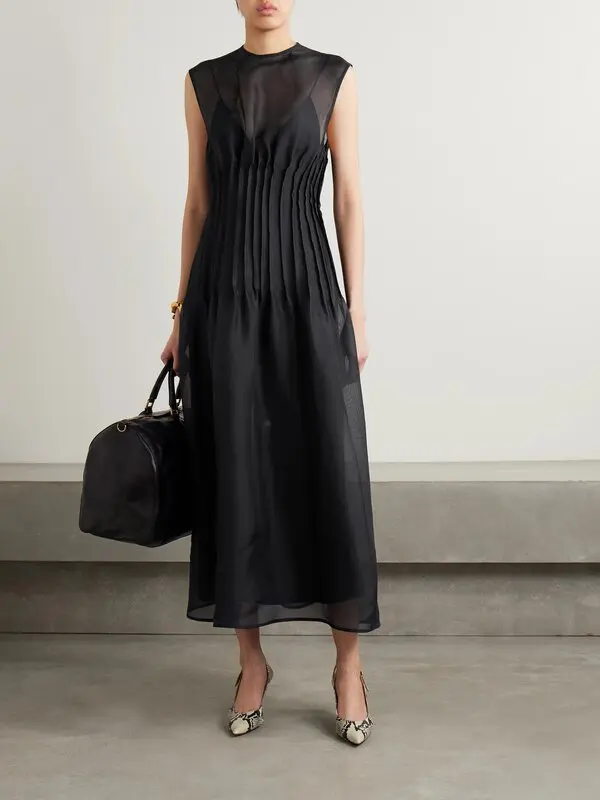 knee length dresses for ladies KHAITE WES DRESS main image 0