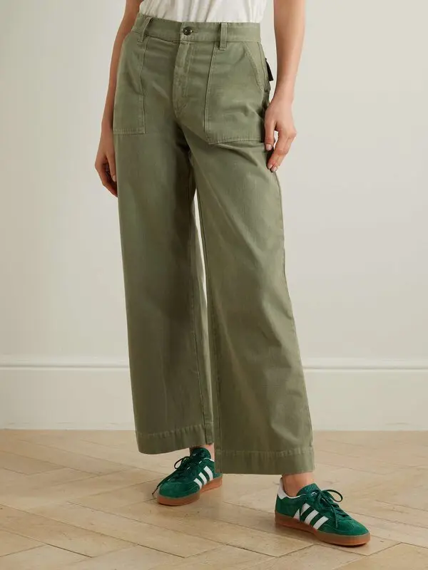 RE/DONE Baker High-rise Wide-leg Jeans