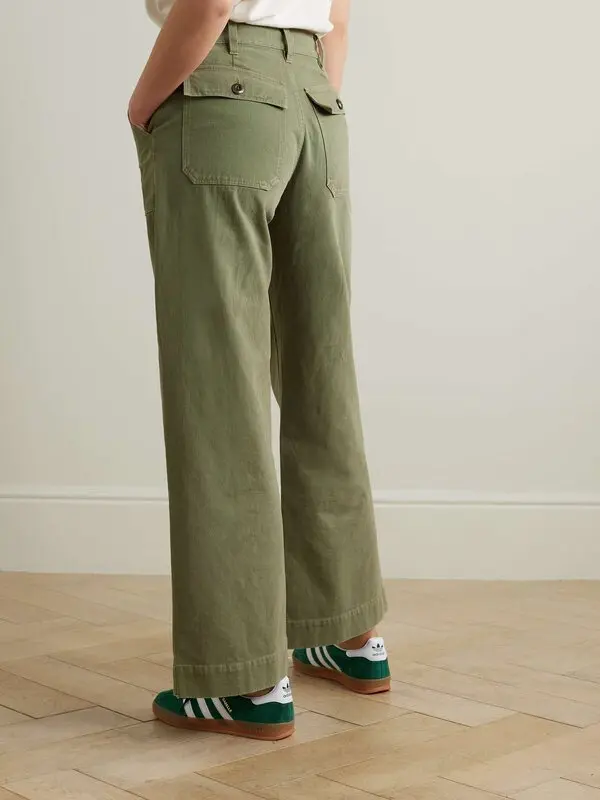 RE/DONE Baker High-rise Wide-leg Jeans