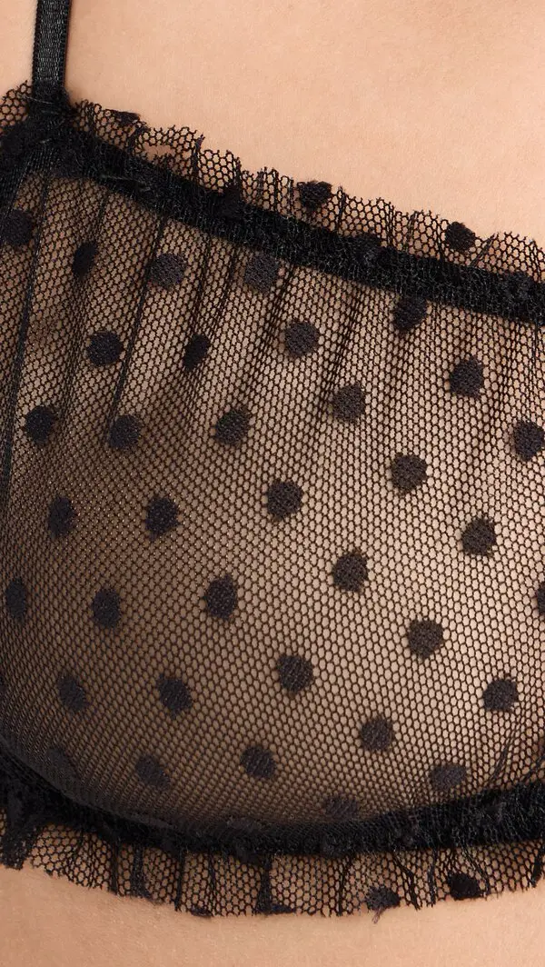 Only Hearts Joey Bralette - Black
