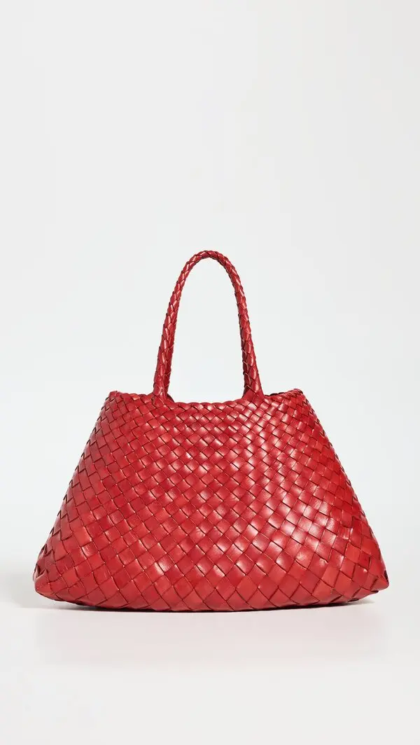 Dragon Diffusion Santa Croce Small Woven Bag
