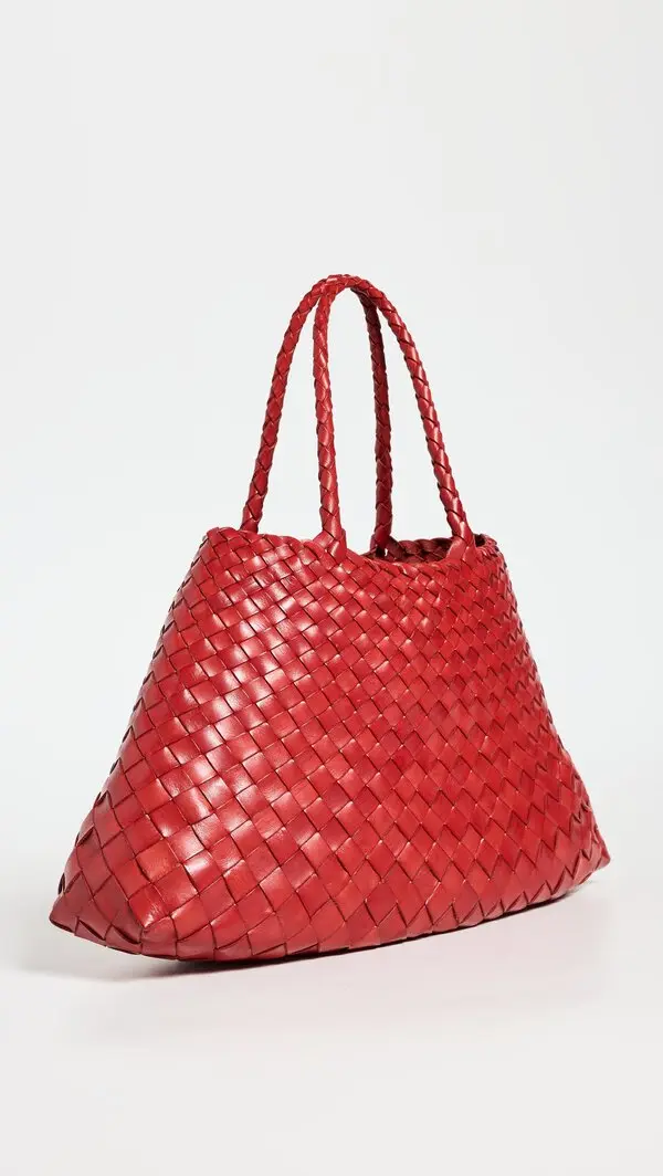 Dragon Diffusion Santa Croce Small Woven Bag