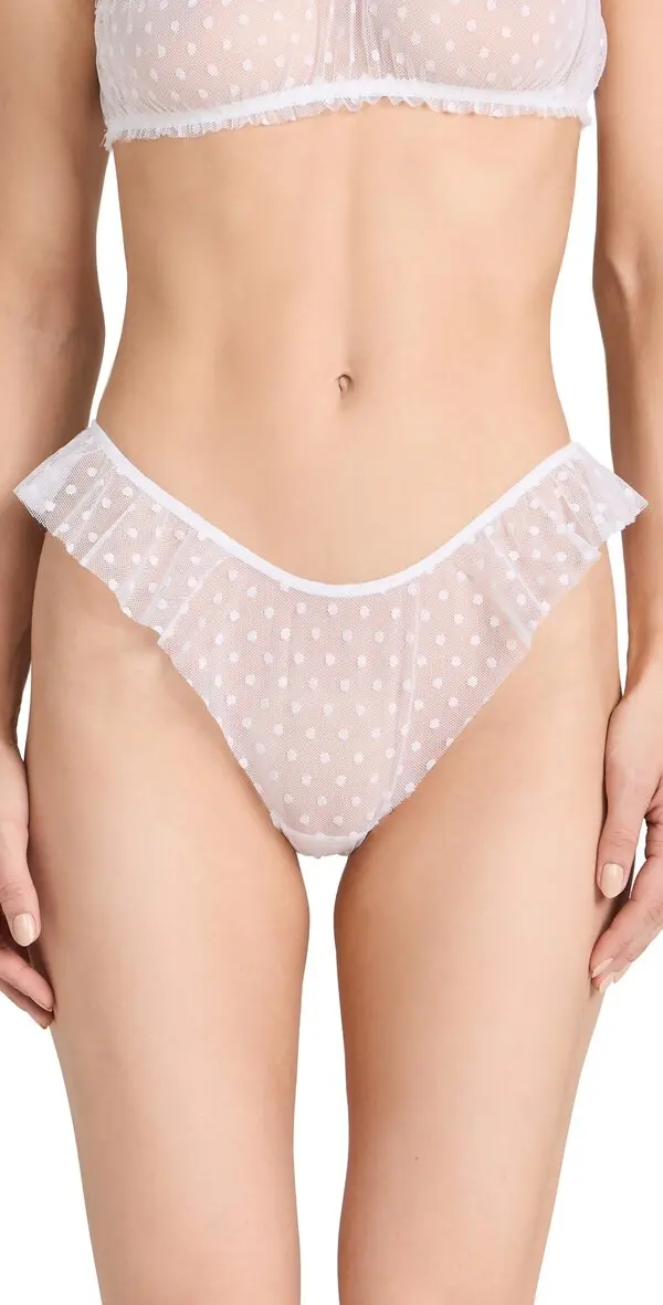 Only Hearts Butterfly Briefs - White