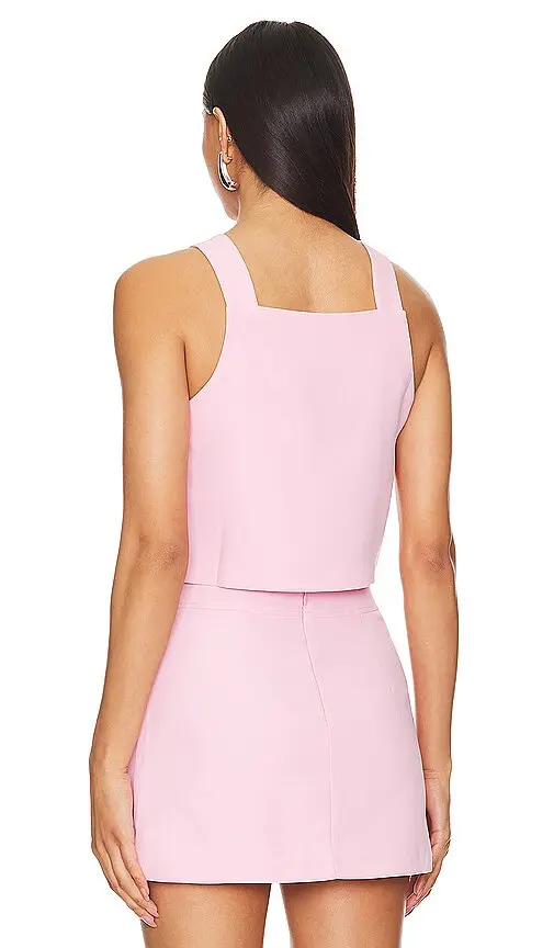Amanda Uprichard Harley Top - Antique Rose