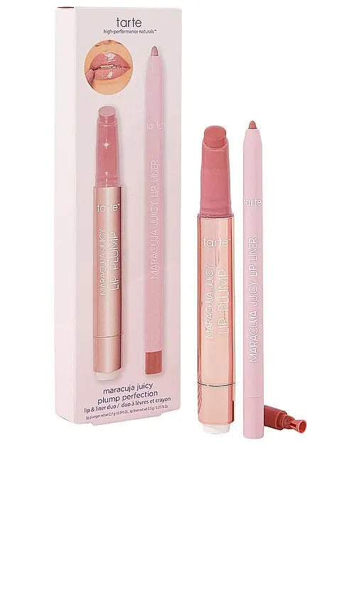 TARTE Maracuja Juicy Lip Plump Perfection Lip & Liner Duo - Primrose & Buff