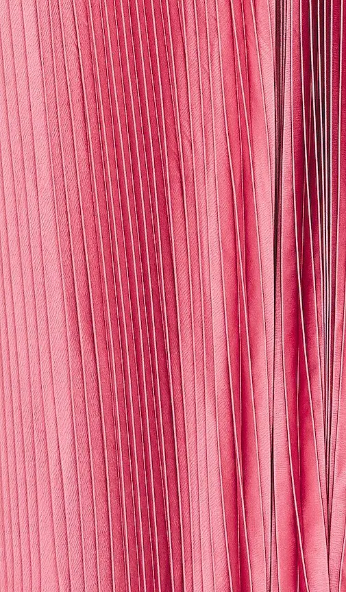 L'IDEE Plissé Gown - Dusty Rose