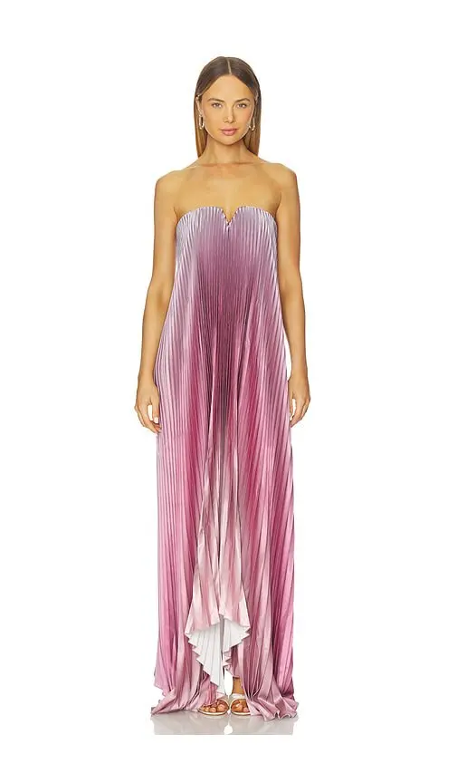 L'Idee Black Tie Gown - Mauve Ombre | Editorialist