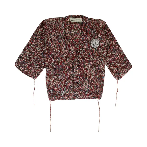 Off-White Rope Knit Cardigan