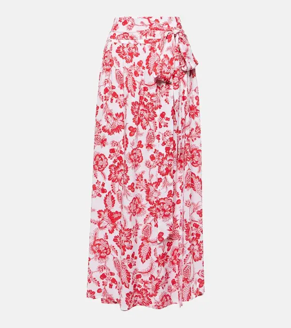 Melissa Odabash Elsa Printed Maxi Skirt