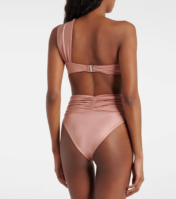 Magda Butrym Floral-appliqué Bikini Top