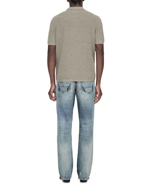 ALLSAINTS Short Sleeve Polo Shirt