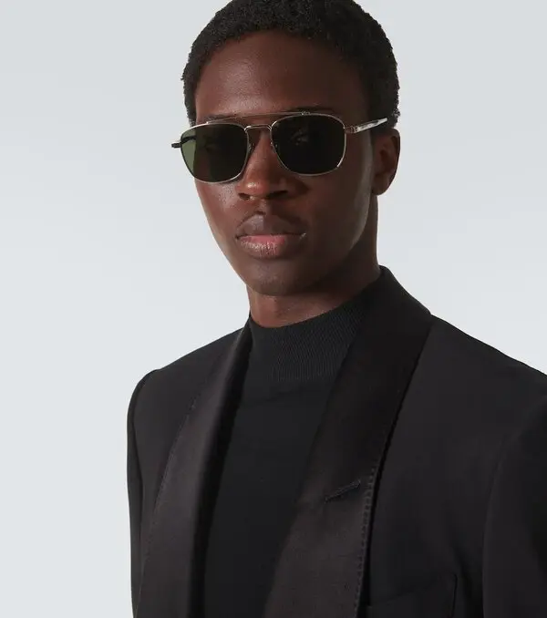 Saint Laurent Sl 665 Aviator Sunglasses