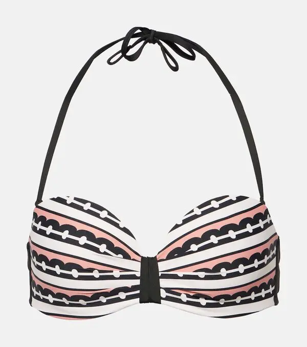 Max Mara Alaska Printed Bikini Top