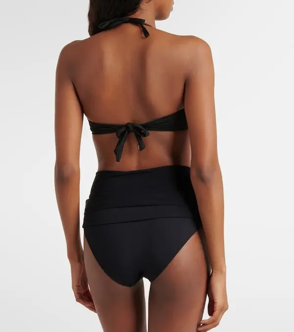 Max Mara Alaska Printed Bikini Top