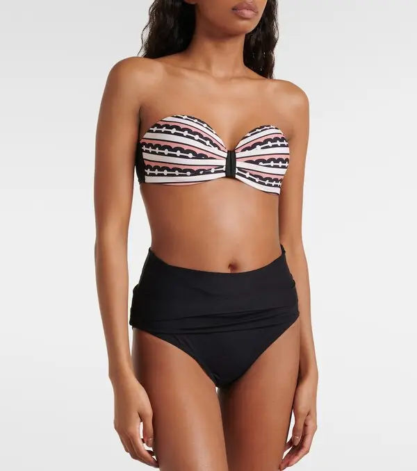 Max Mara Alaska Printed Bikini Top