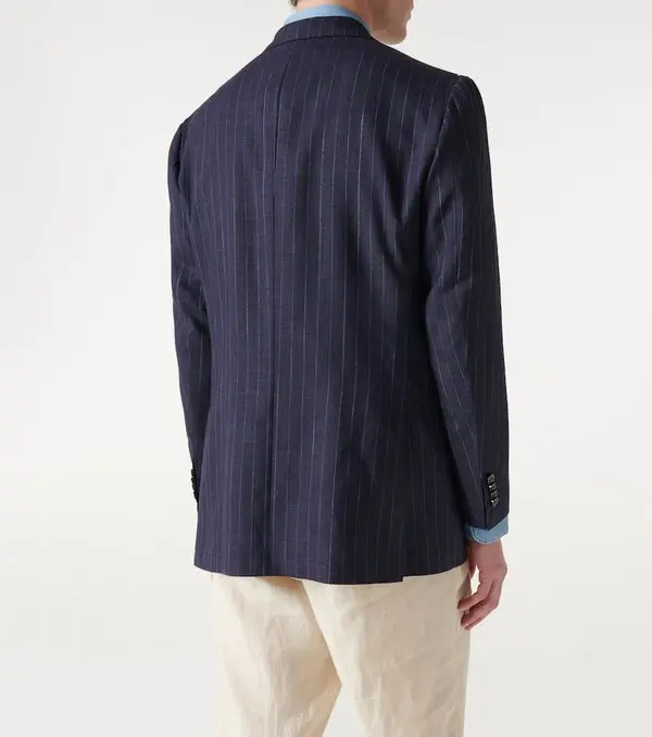 Kiton Cashmere, Silk, And Linen Tuxedo Jacket