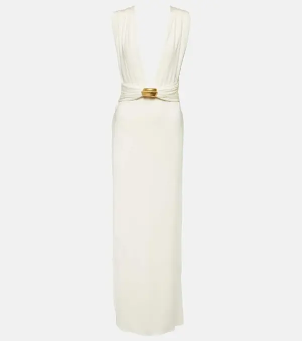 TOM FORD Cutout Jersey Gown
