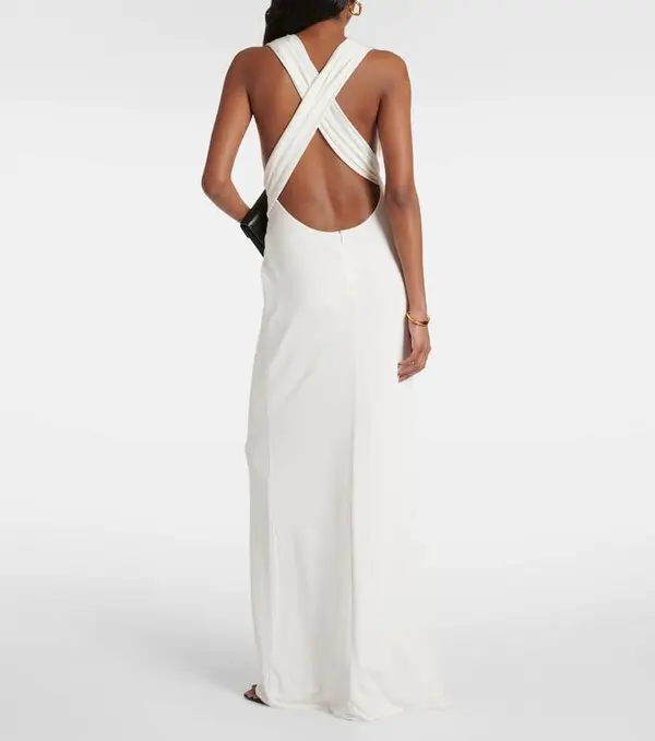 TOM FORD Cutout Jersey Gown