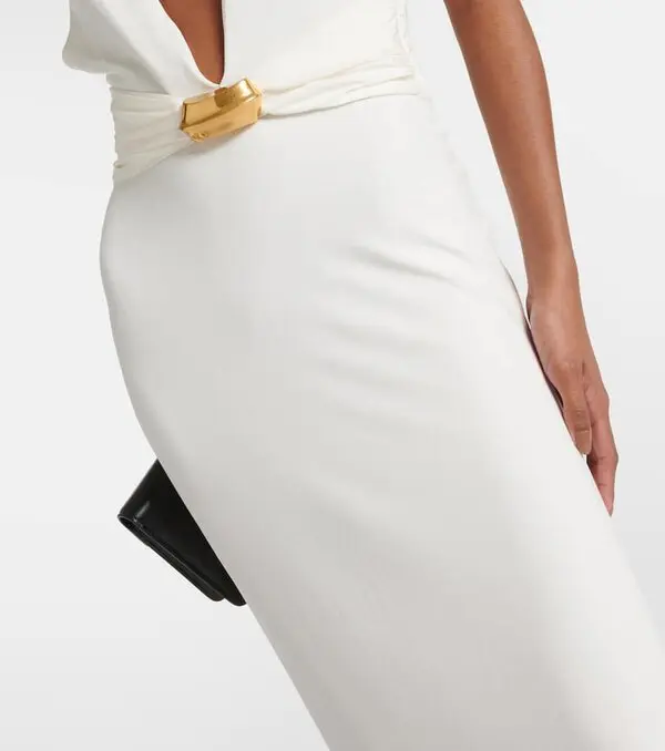 TOM FORD Cutout Jersey Gown