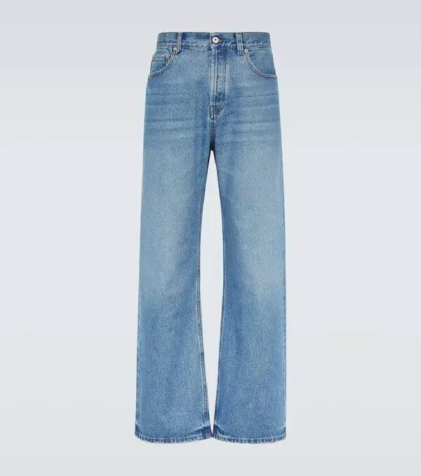 Jacquemus Le De Nîmes Droit Straight Jeans - Blue