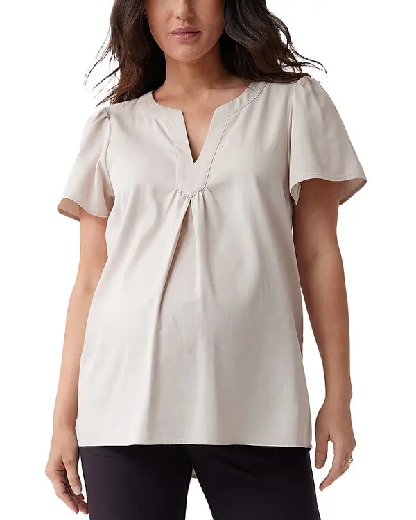 INGRID & ISABEL Maternity Woven Top