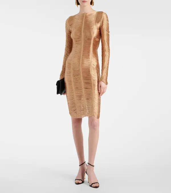 TOM FORD Fringe Minidress