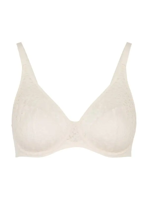 Chantelle Norah Lace Underwired Bra - Pearl