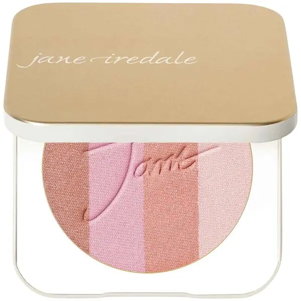 Jane Iredale Gold Refillable Compact And Purebronze Shimmer Bronzer Refill 0.9g - Rose Dawn