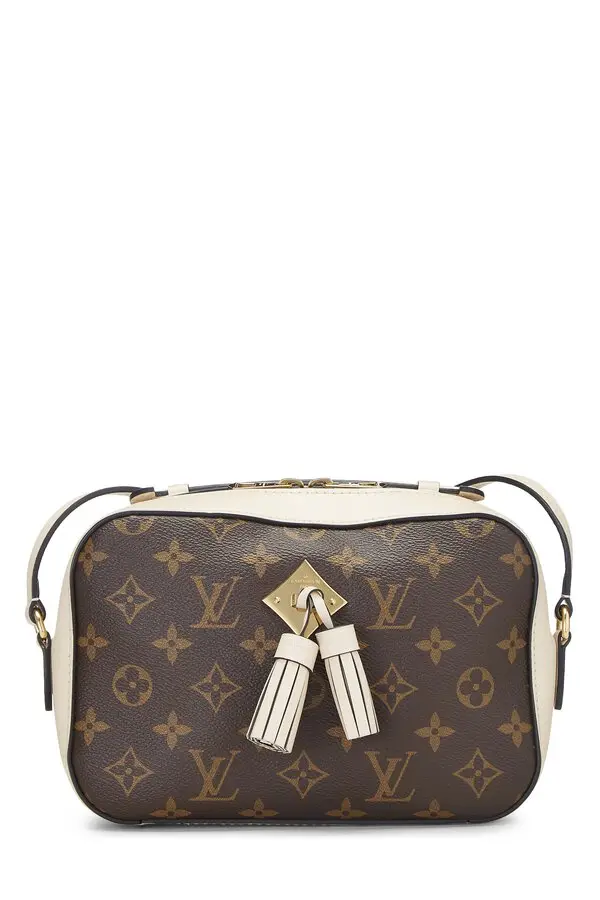 LOUIS VUITTON Monogram Canvas Saintonge Bag - Brown