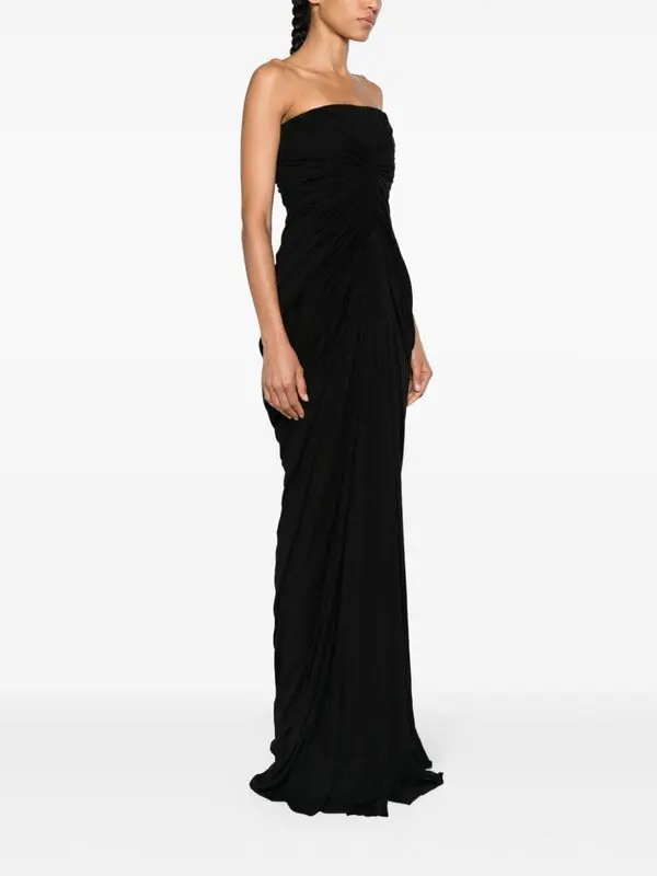 Rick Owens Radiance Ruched Gown