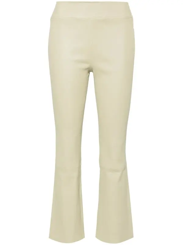 ARMA Flared Leather Trousers