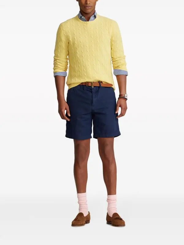 Polo Ralph Lauren Cotton-linen Shorts - Blue