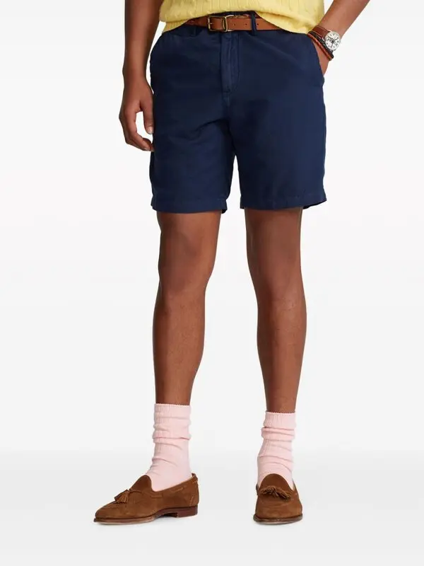 Polo Ralph Lauren Cotton-linen Shorts - Blue