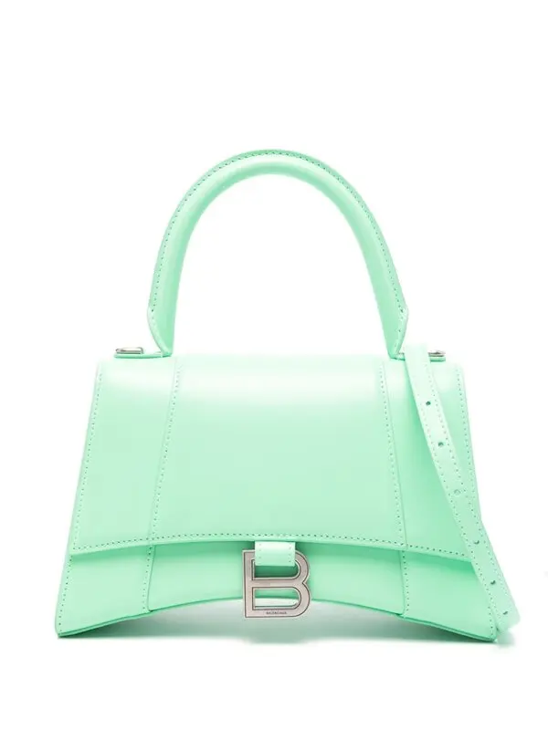 Balenciaga Small Hourglass Top-handle Bag - Green