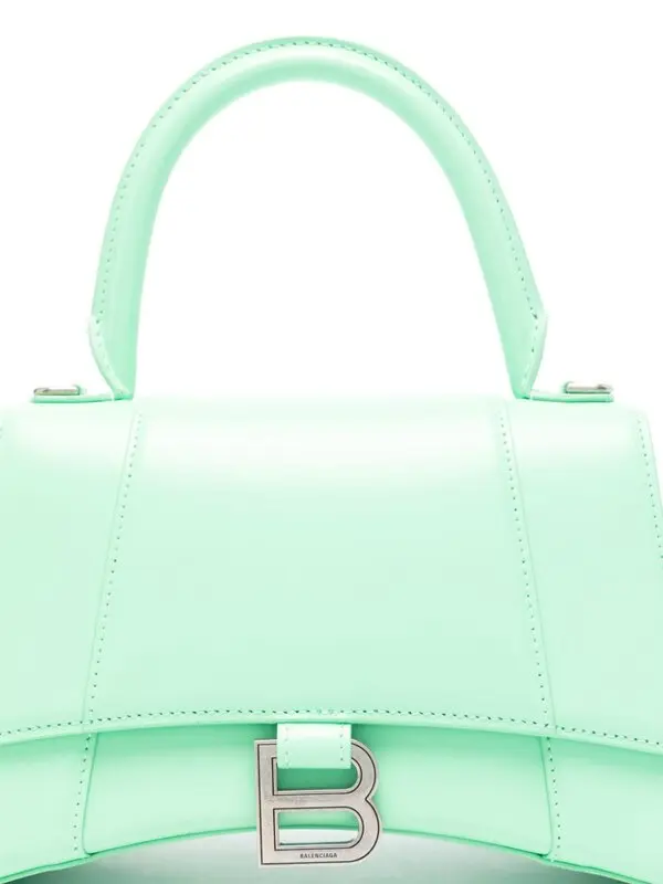 Balenciaga Small Hourglass Top-handle Bag - Green