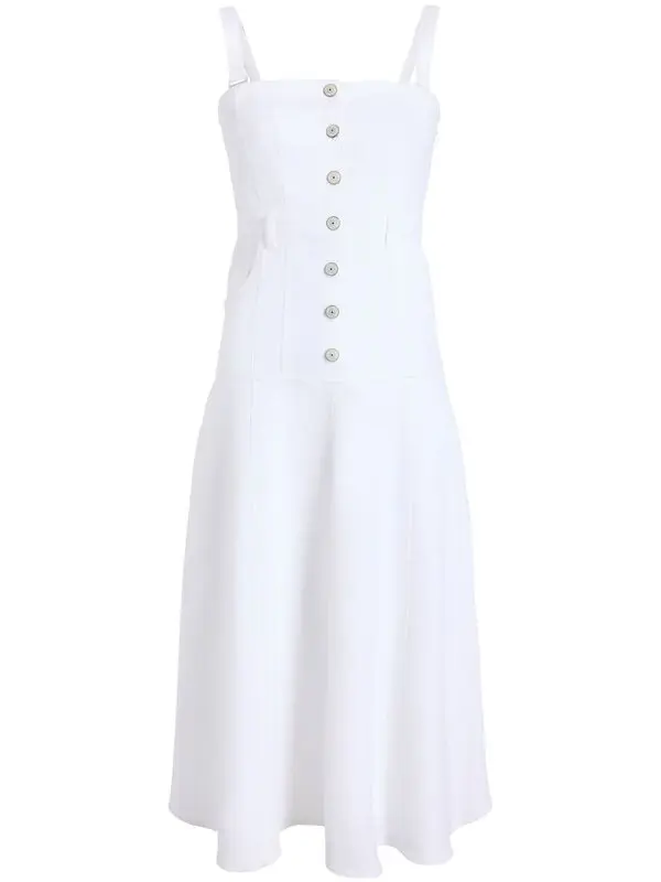 Cinq À Sept Veena Denim Midi Dress