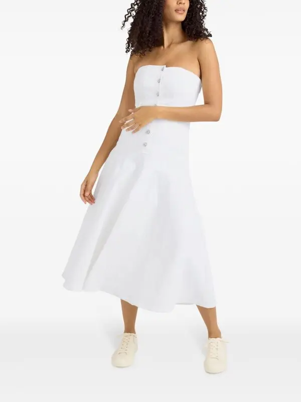 Cinq À Sept Veena Denim Midi Dress