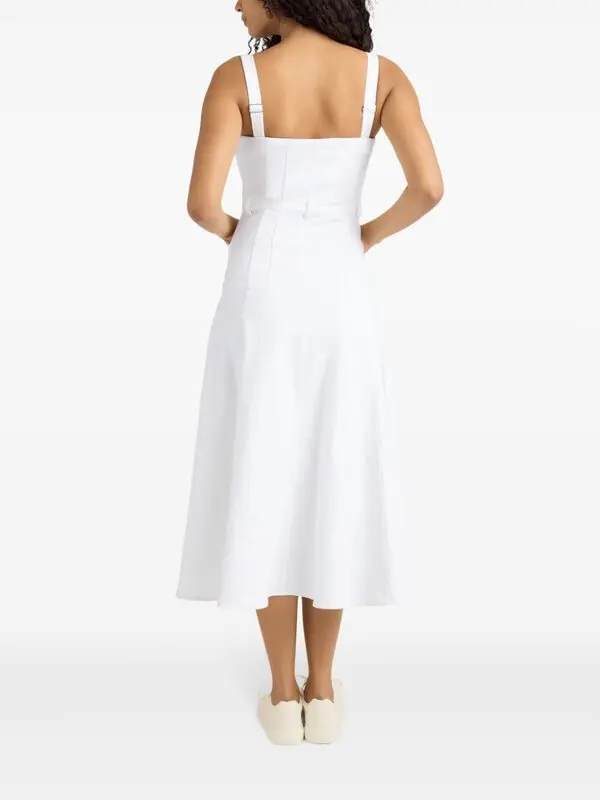 Cinq À Sept Veena Denim Midi Dress