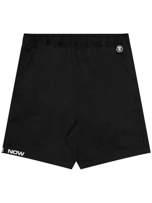 AAPE BY *A BATHING APE Logo-embroidered Shorts