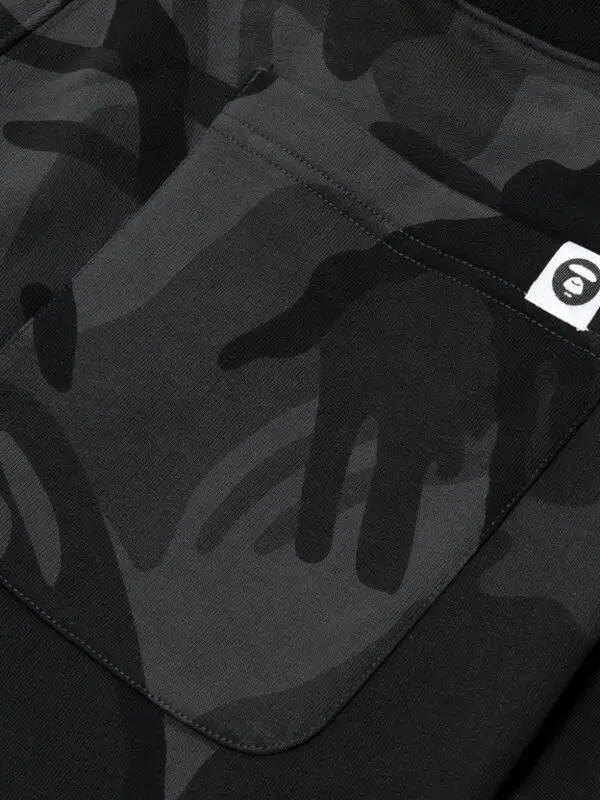 AAPE BY *A BATHING APE® Camouflage-print Tapered Track Pants