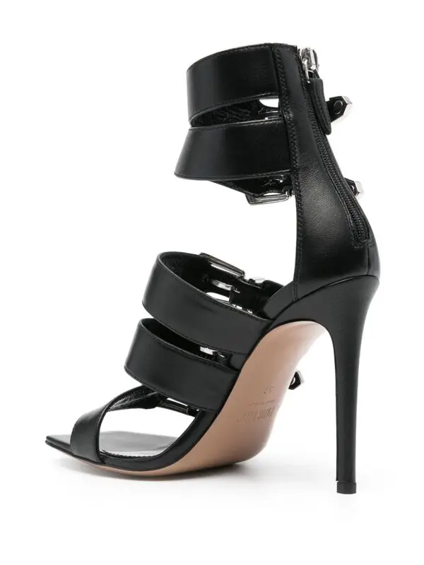 Paris Texas Ursula 105mm Buckled Sandals - Black