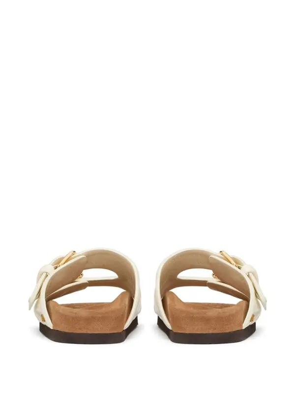 Valentino Garavani 30mm Fussfriend Sandals - White