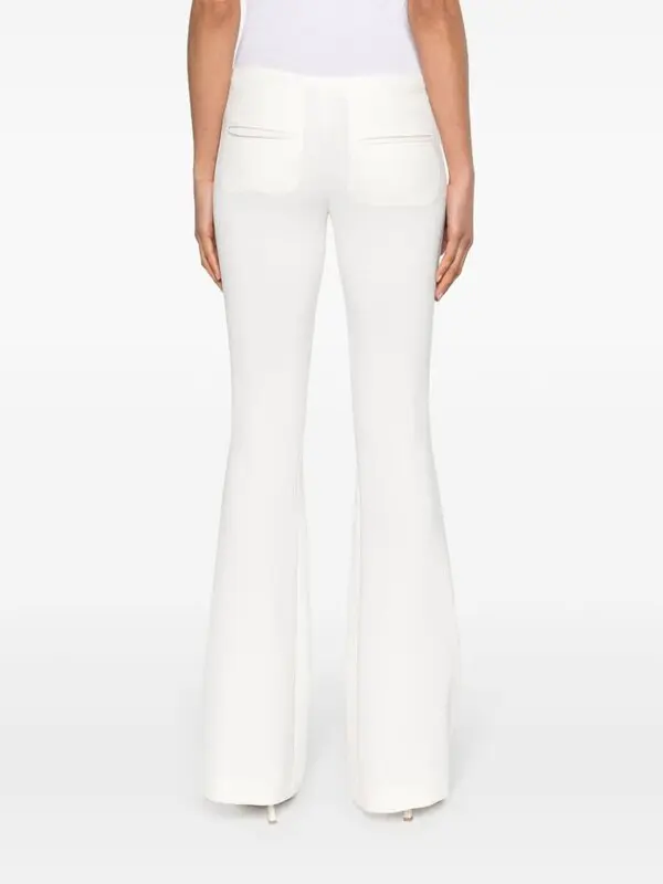 COURREGES Heritage Low-rise Bootcut Trousers - White