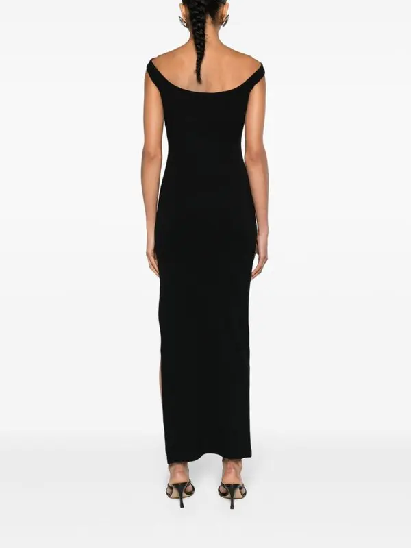 COURREGES Hyperbole 90's Maxi Dress - Black