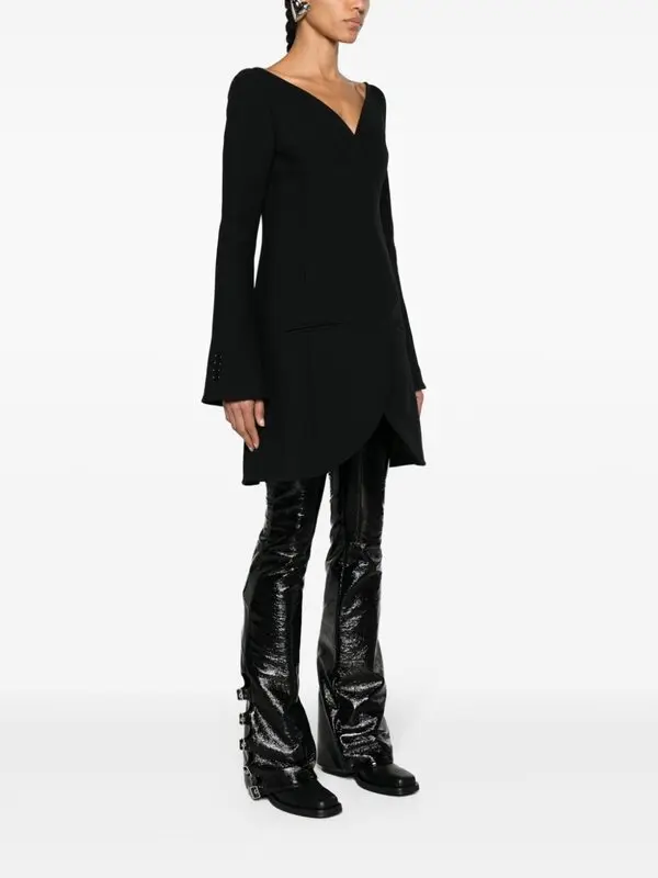 COURREGES Ellipse Heritage Crepe Coat