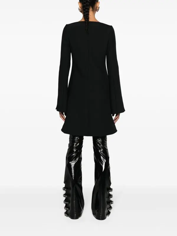 COURREGES Ellipse Heritage Crepe Coat