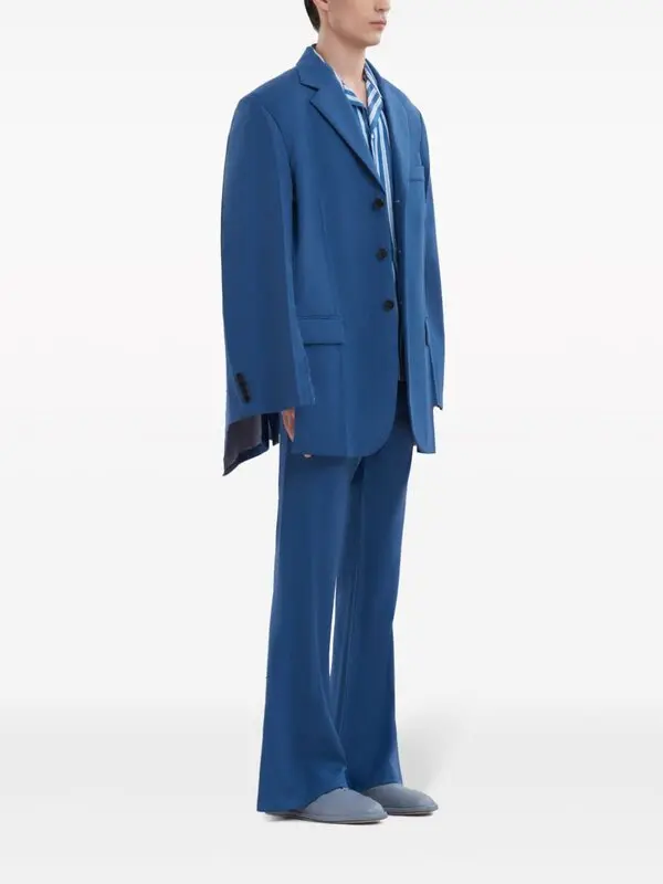 Marni Grain-de-poudre Single-breasted Blazer