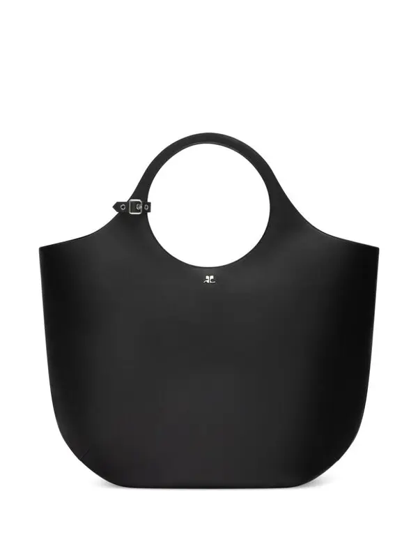 COURREGES Large Holy Tote Bag - Black